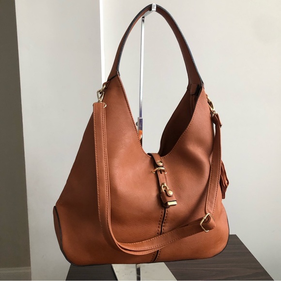 Bags | Rich Cognac Hobo | Poshmark
